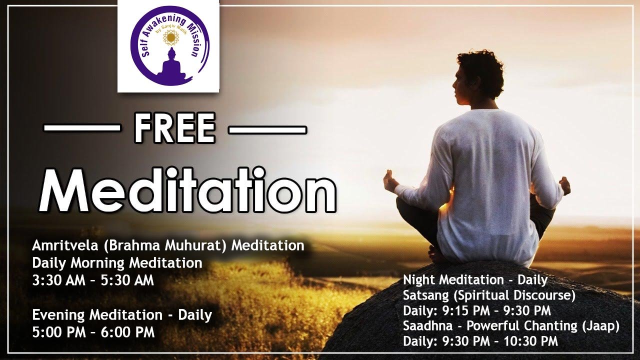Daily Free Meditation on Google Meet – Bhakti